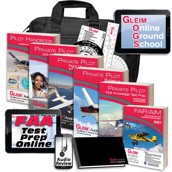 Gleim Deluxe Private Pilot Kit with Audio Review — The Pilot Supply