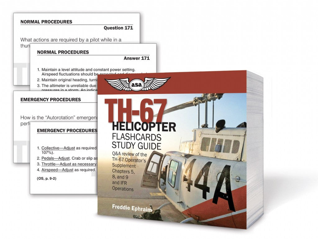 ASA TH-67 Helicopter Flashcards Study Guide — The Pilot Supply