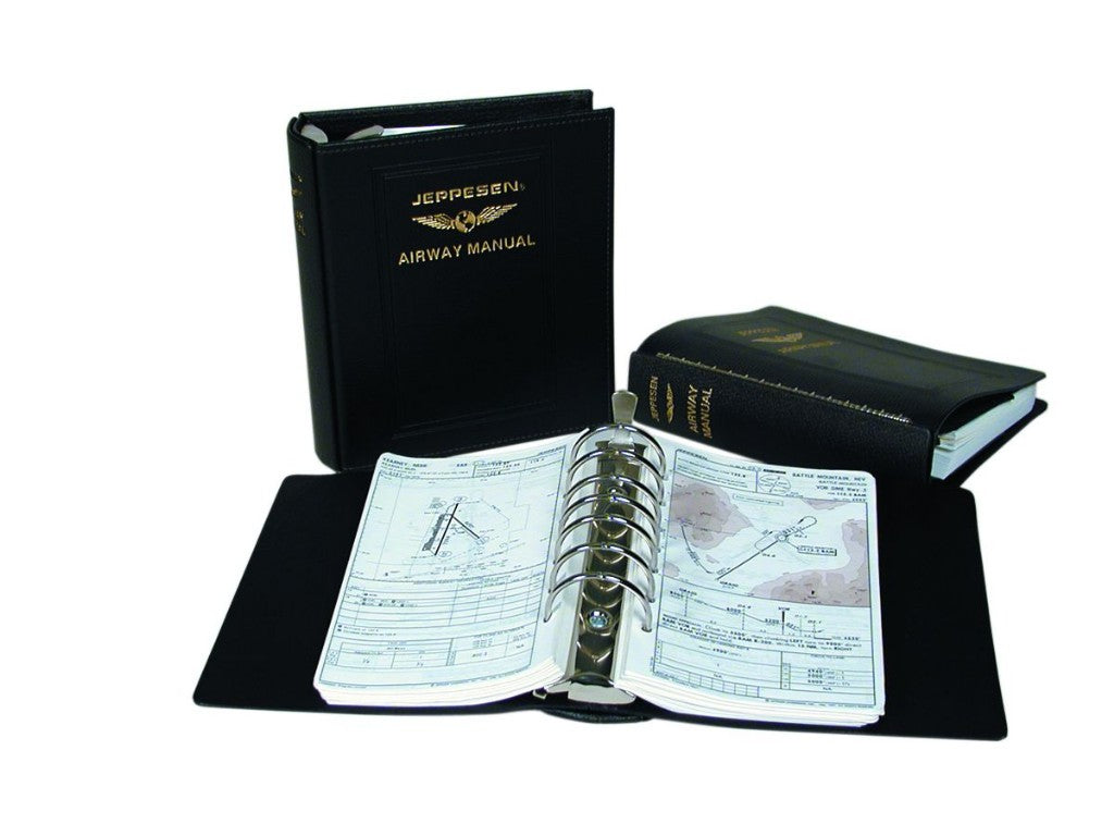 Jeppesen Premium Leather Binder — The Pilot Supply